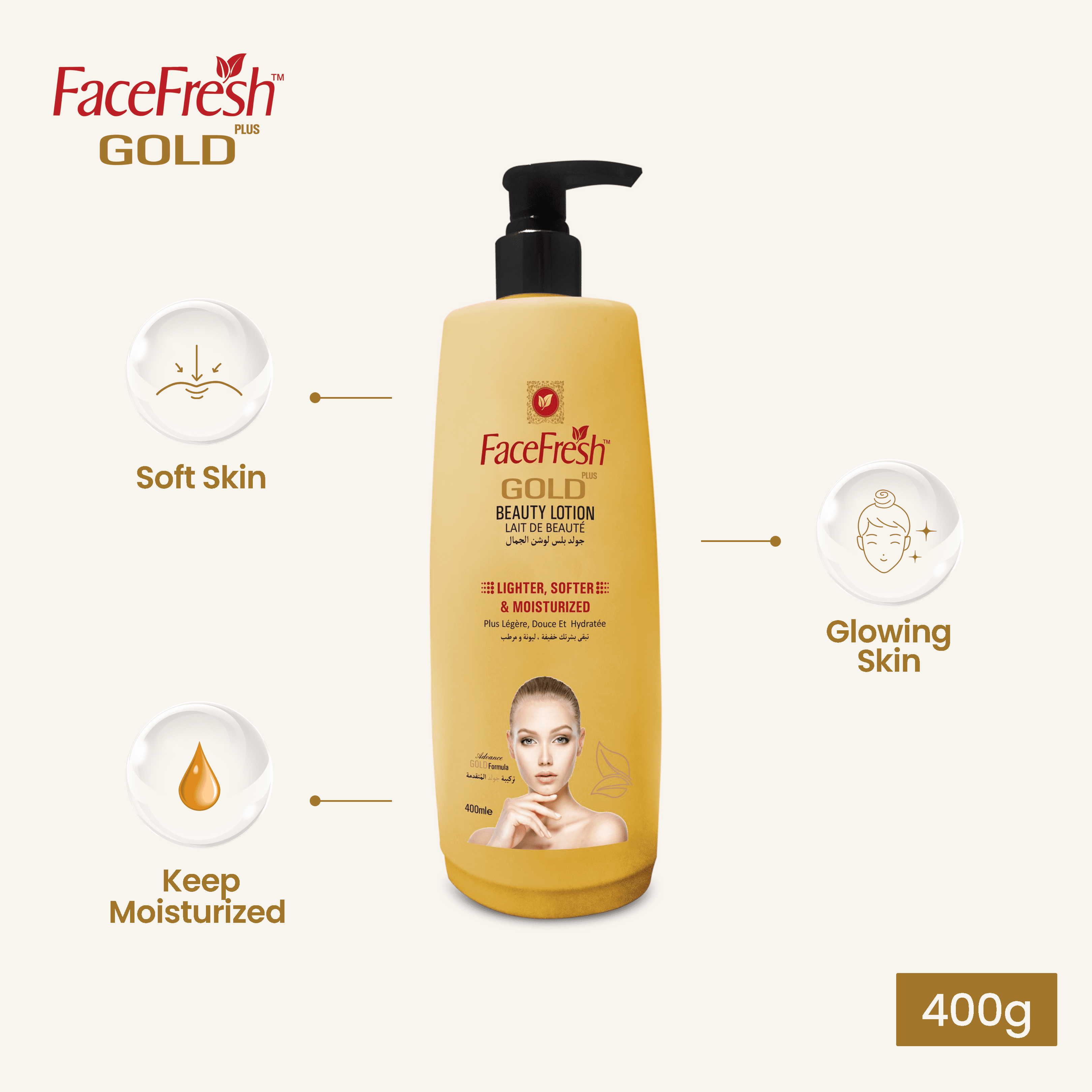 Gold Plus Hydrating Beauty Lotion | Best Skin Care Products